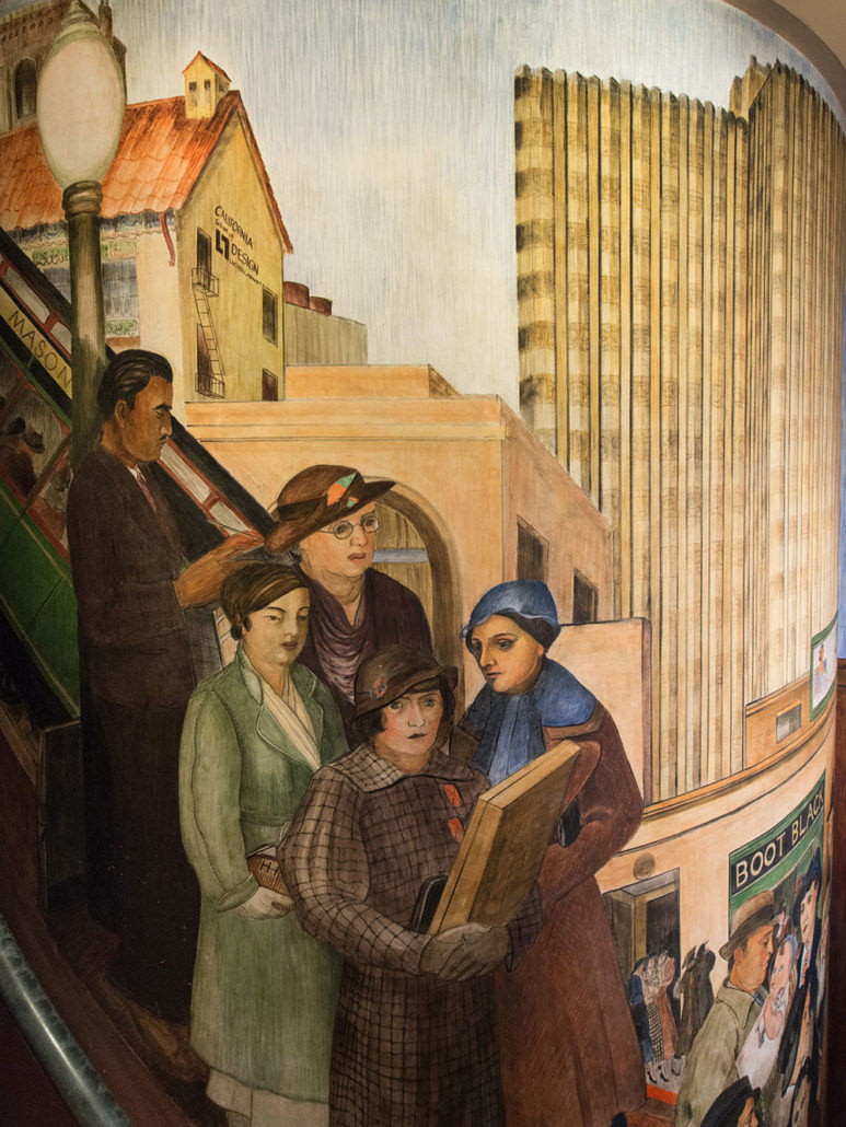 Coit Tower - Mural Conservation Begins - ARG Conservation Services, Inc.